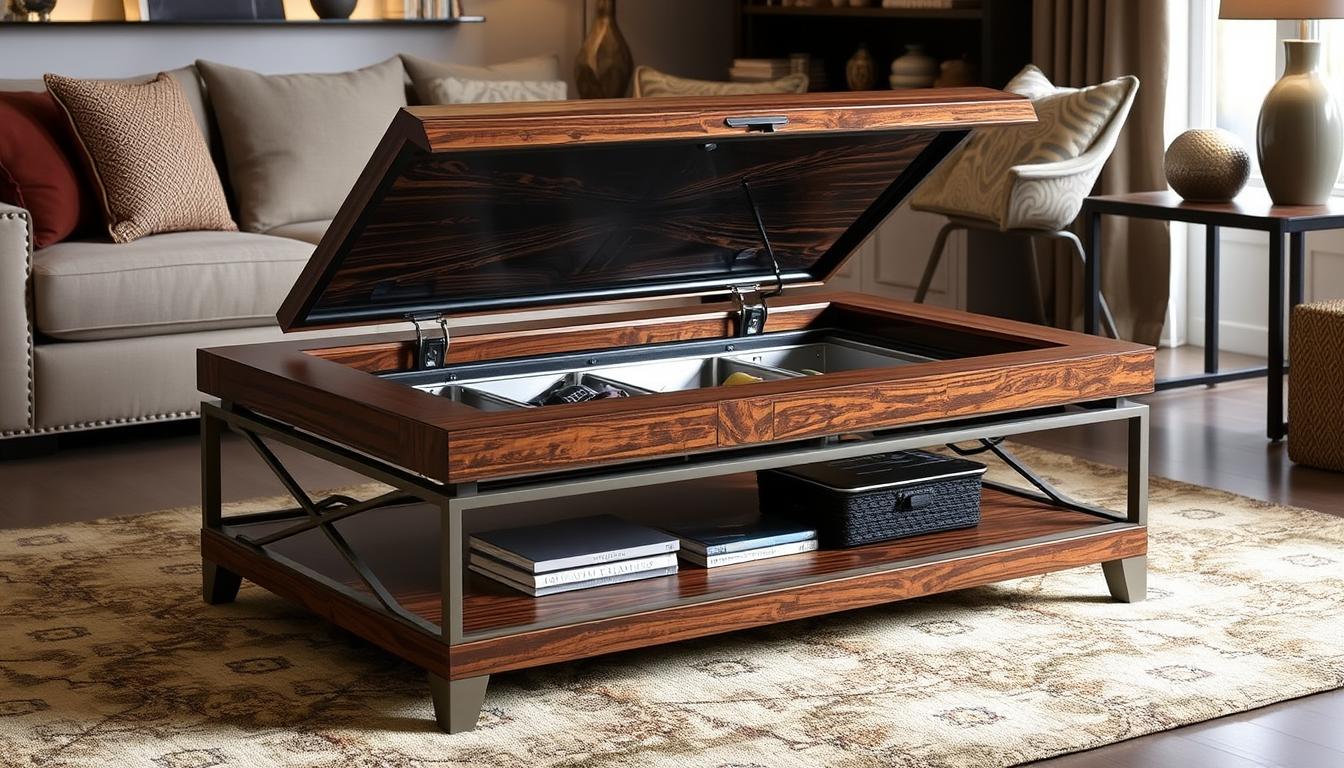 Lift Top Cocktail Table: How To Combine Style & Function