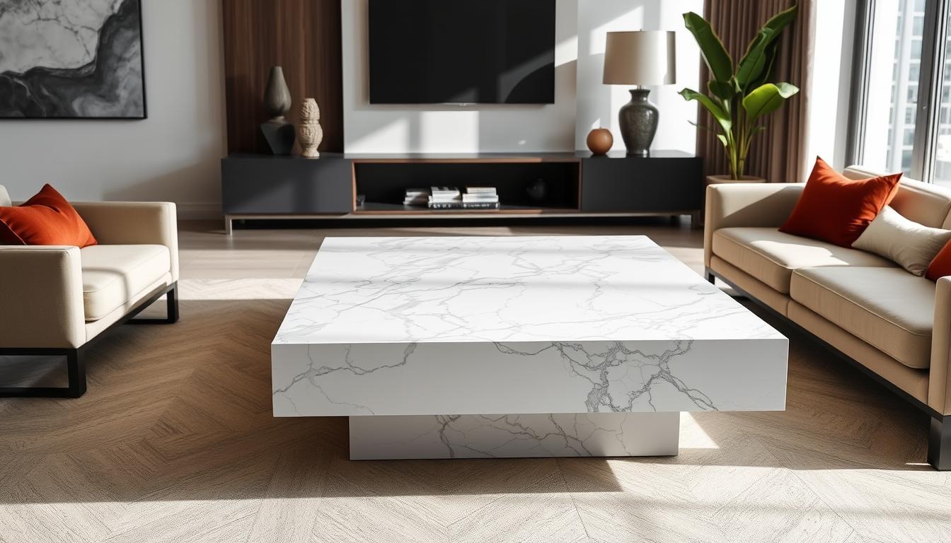 Elegant Square Marble Coffee Table: How To Design Your Space