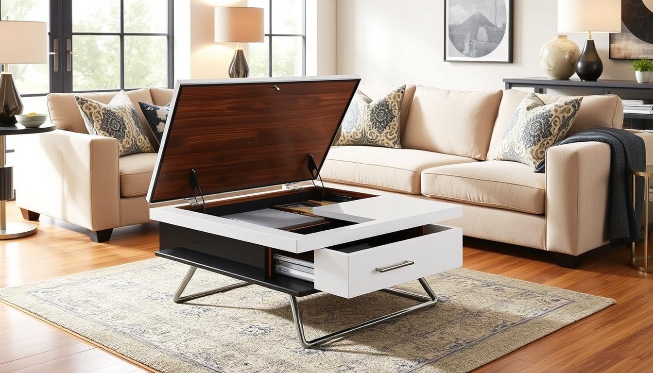 Lift Top Cocktail Table: How To Combine Style & Function