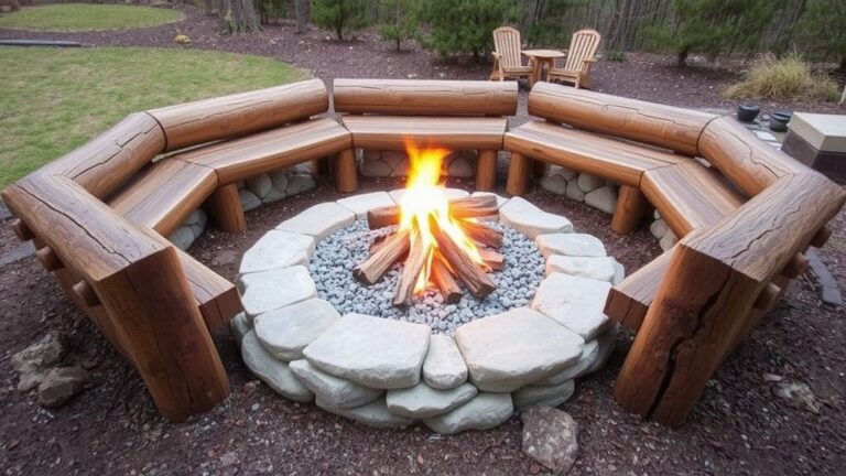 19 Stunning Rustic Fire Pit Ideas to Enhance Your Backyard - GWS ...