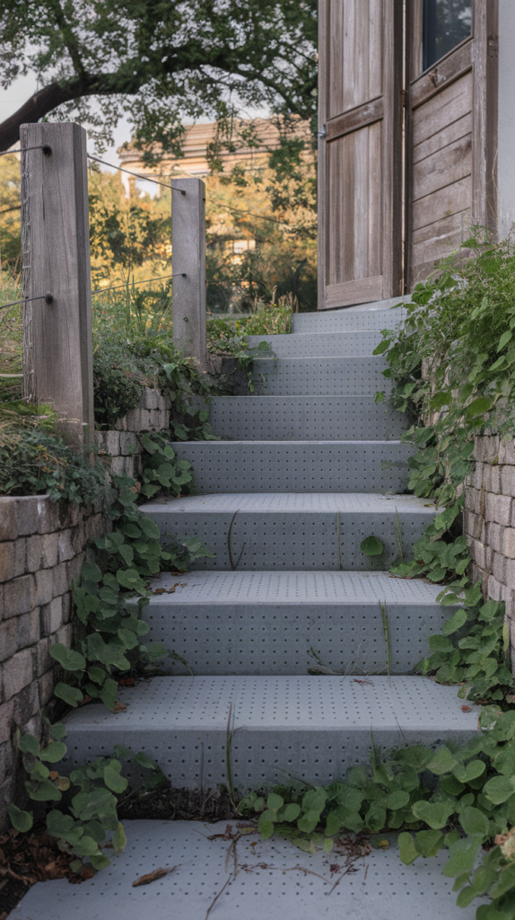 25 Stunning Concrete Front Stairs Ideas to Transform Your Home - GWS ...