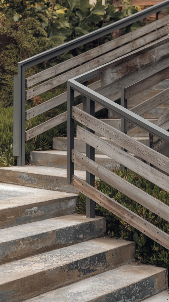 25 Stunning Concrete Front Stairs Ideas to Transform Your Home - GWS ...