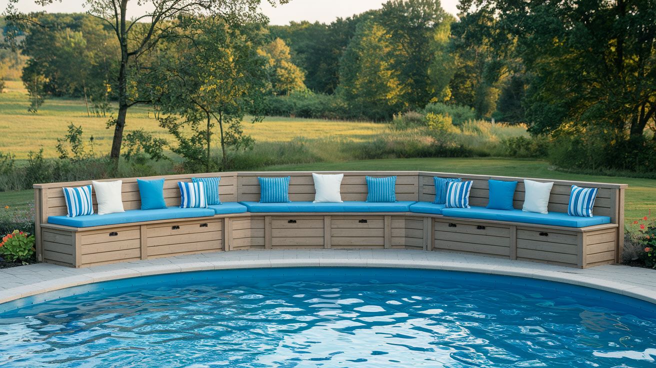 12 Above Ground Pool Border Ideas: How To Define Your Space - GWS ...