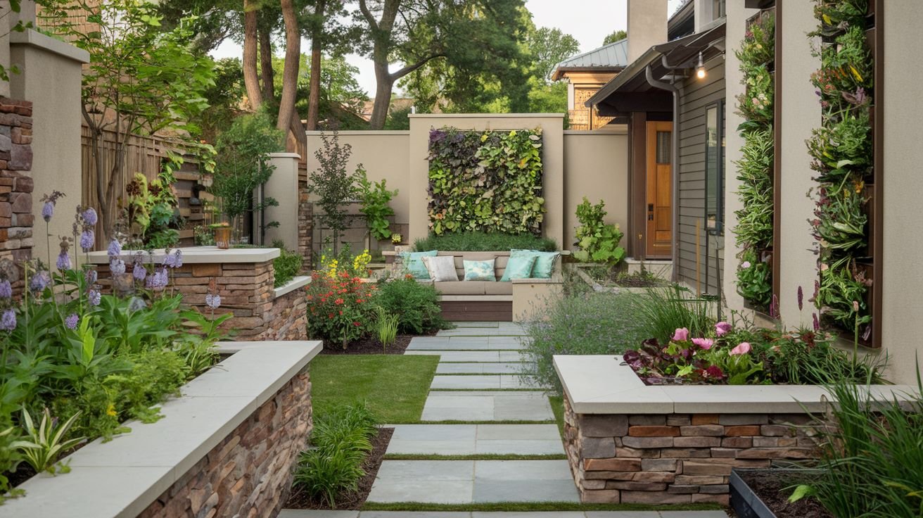 How To Elevate Your Outdoor: 17 Stunning Garden Wall Ideas - GWS ...